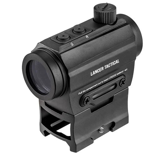 Lancer Tactical Reflex Micro Red & Green Dot W/ Hi-Mount (CA-1429B ...
